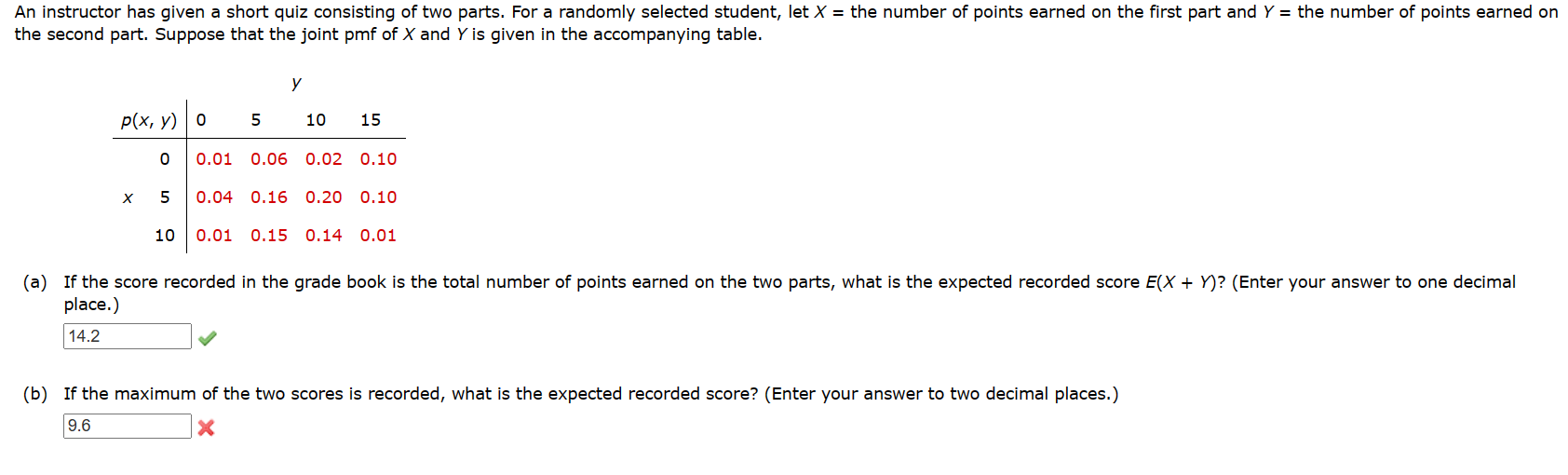 Solved An instructor has given a short quiz consisting of | Chegg.com