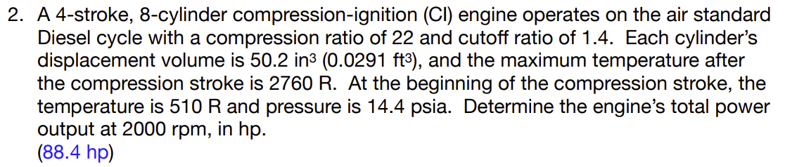 Solved Assume variable specific heat, so tables must be | Chegg.com