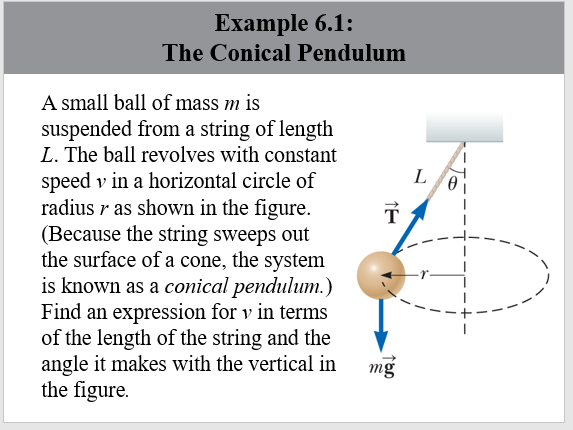 Solved D Question 5 1 pts For the conical pendulum (see | Chegg.com