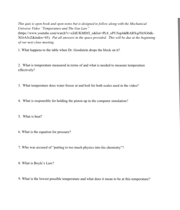 Solved This quiz is open book and open notes but is designed | Chegg.com