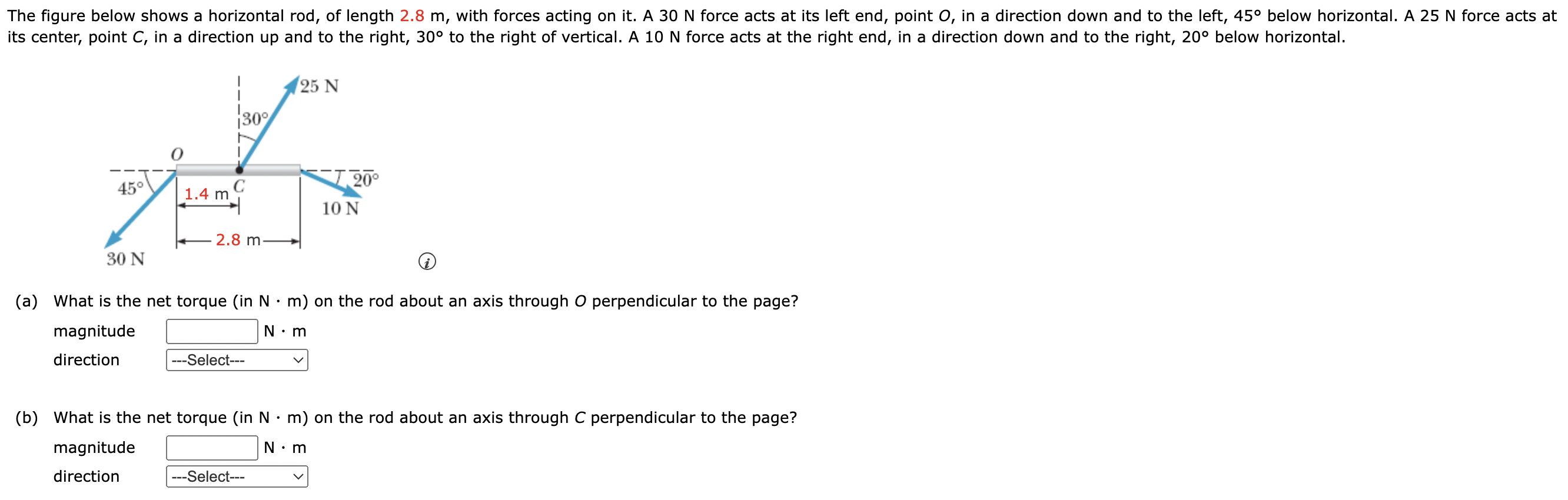 Solved The figure below shows a horizontal rod, of length | Chegg.com
