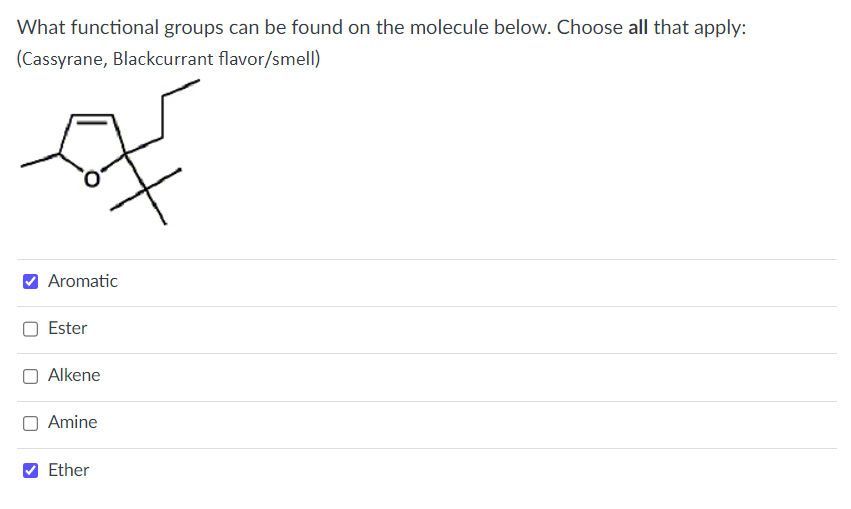 Solved Im not sure if the pentene ring would count as an | Chegg.com