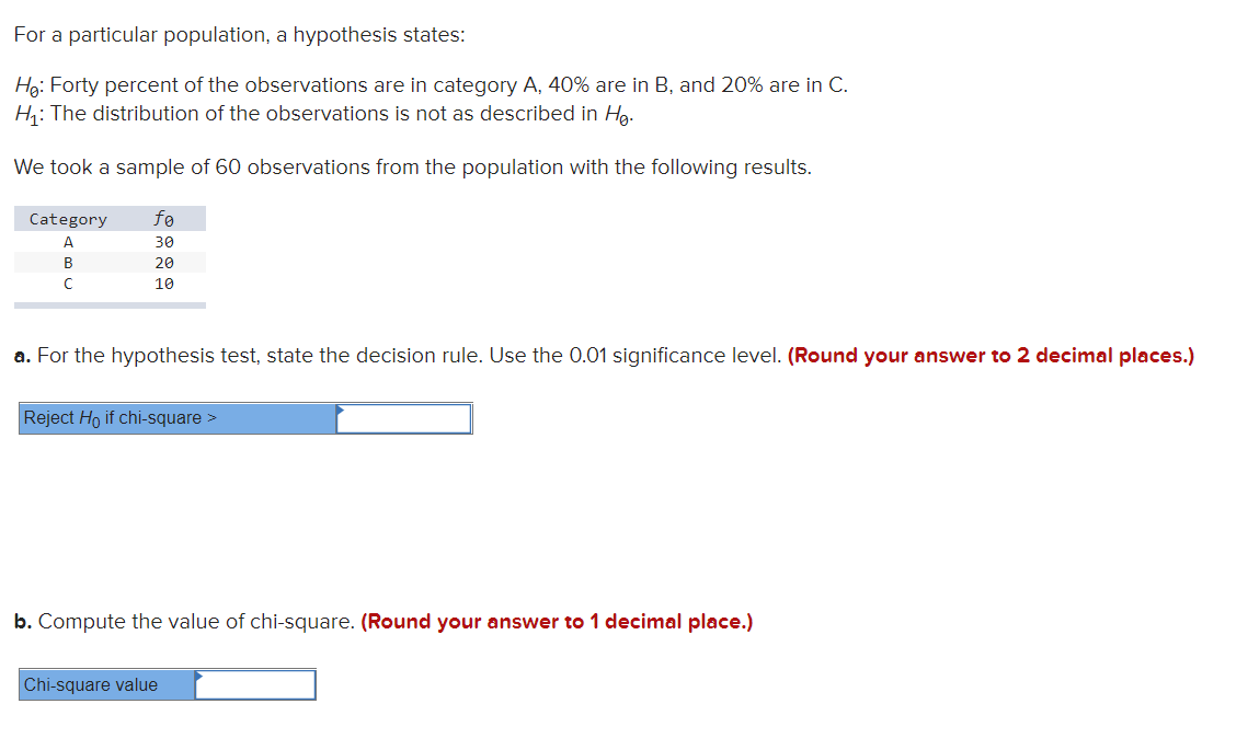 Solved For a particular population, a hypothesis states: Hai | Chegg.com