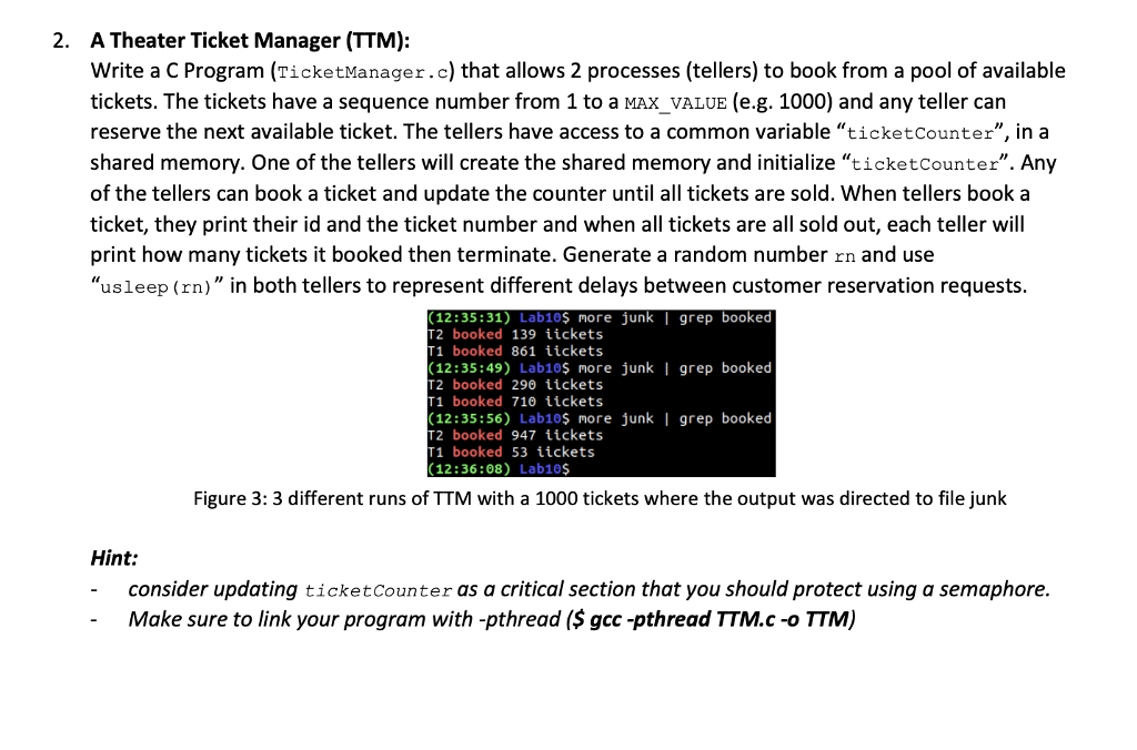 Solved Half Duplex Communication (HDC): Write two C programs | Chegg.com