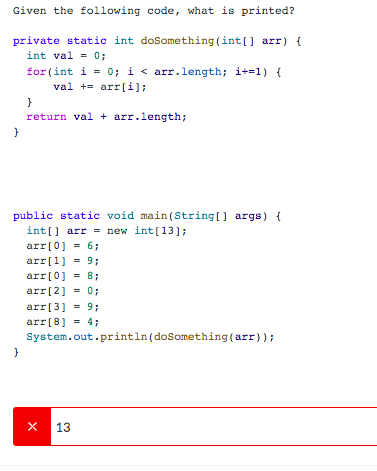 Solved Given the following code, what is printed? private | Chegg.com