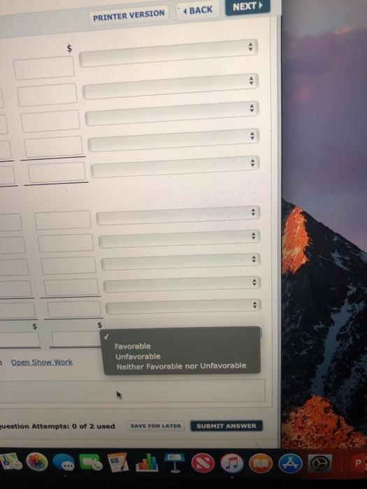 Solved PRINTER VERSION 4 BACK NEXT Exercise 24-9 As sales | Chegg.com