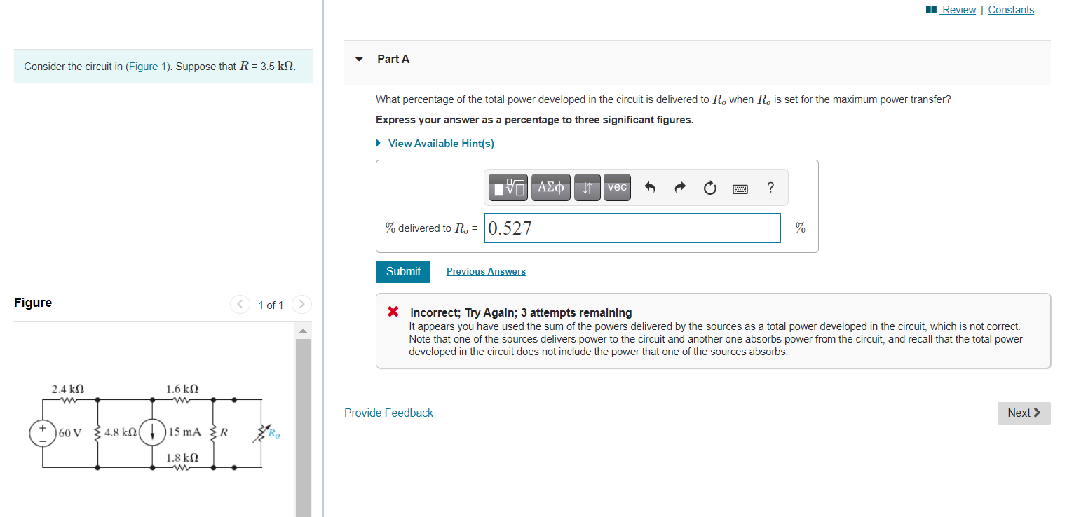 Solved Review Constants Part A Consider the circuit in | Chegg.com