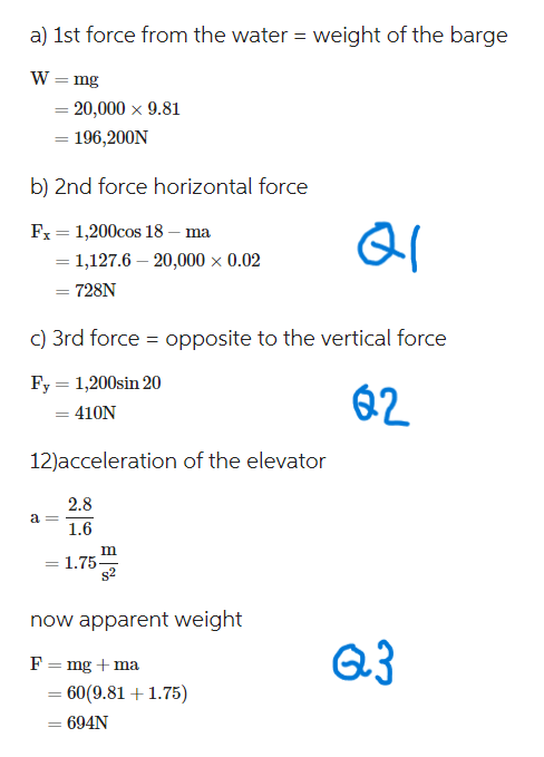Solved Hello, can you help me with the Physics exercise with | Chegg.com