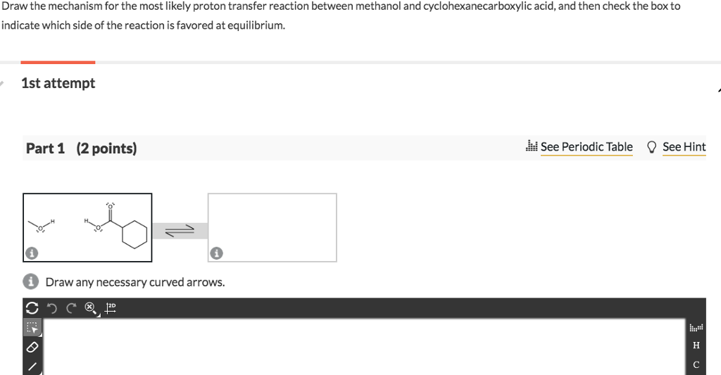 Solved Draw the mechanism for the most likely proton | Chegg.com