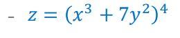 Solved find the first partial derivatives (𝑑𝑧/𝑑𝑥 and | Chegg.com