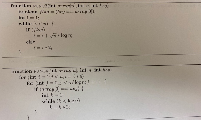 Solved Please indicate the best and worst case Big-O | Chegg.com