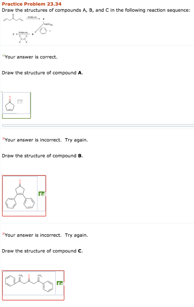 Solved Practice Problem 23.42 Compounds A and B will each | Chegg.com
