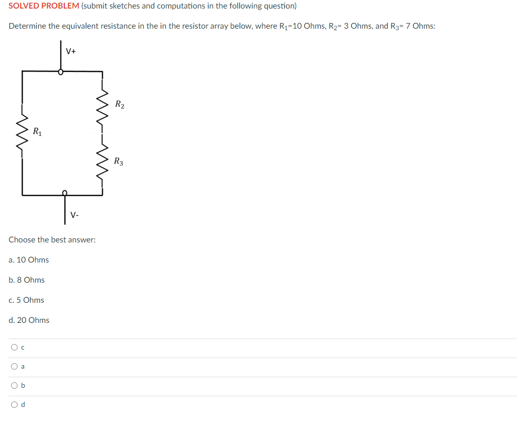 Solved SOLVED PROBLEM (submit sketches and computations in | Chegg.com