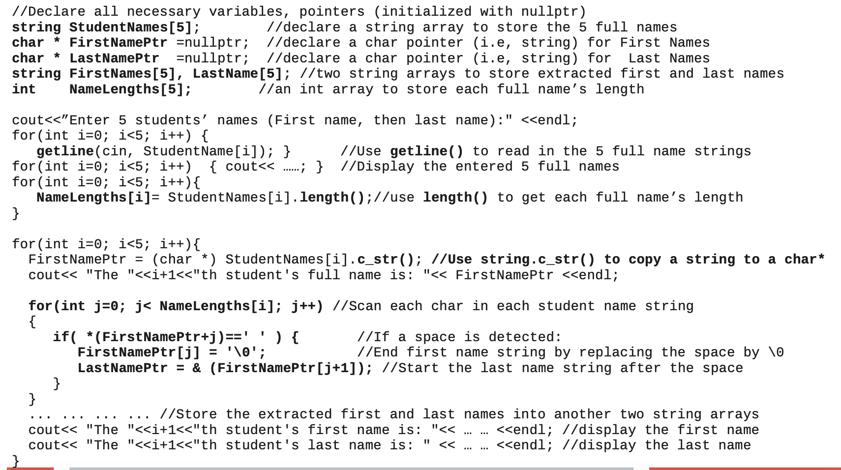 Solved a - Lab 4A. Optional Lab for Extra Credits String | Chegg.com