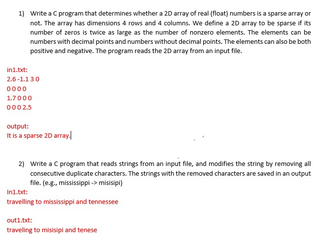 Solved please use only math.h, stdio.h, stdlib.h, and | Chegg.com