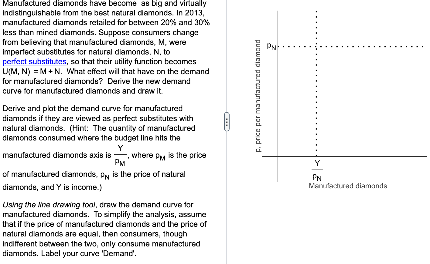Solved indistinguishable from the best natural diamonds. In | Chegg.com