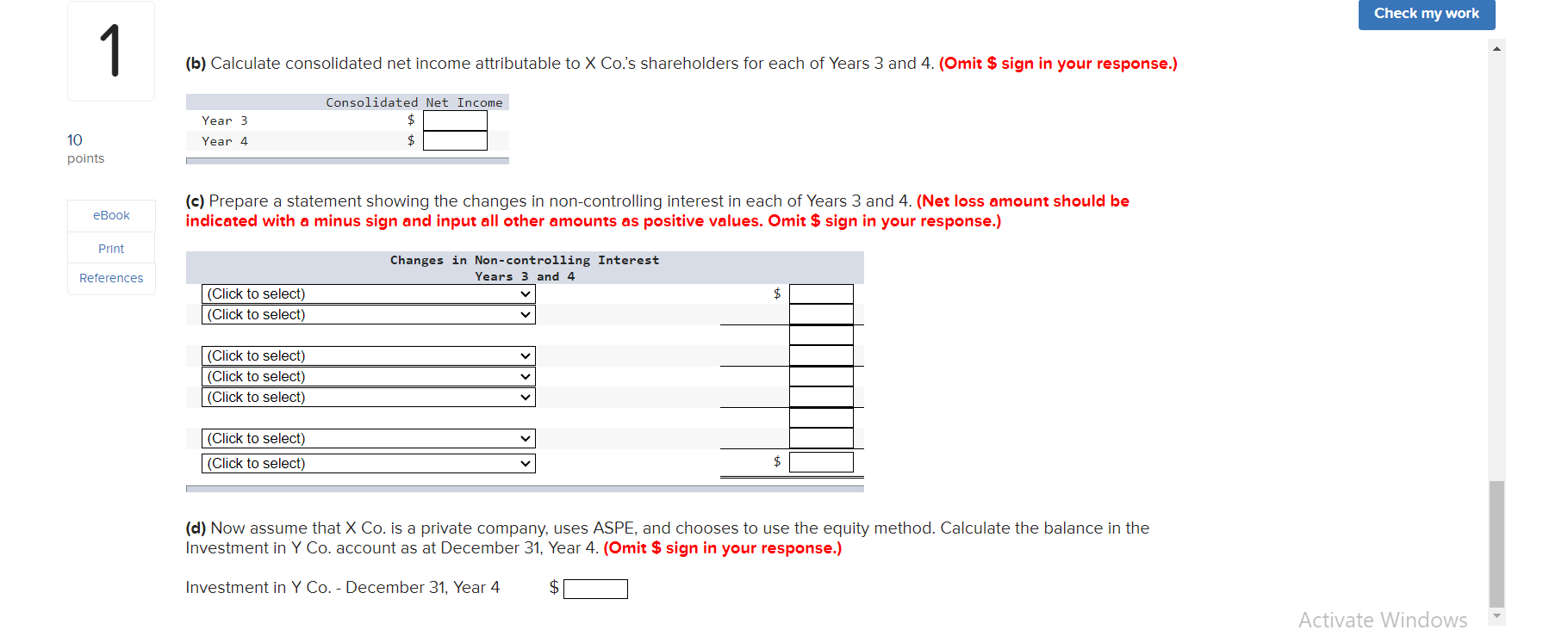 Solved (a) Prepare X Co.'s equity method journal entries | Chegg.com