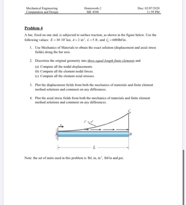 Mechanical Engineering Computation and Design | Chegg.com