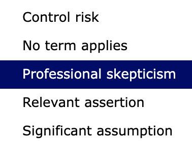 For each partial (or complete) definition or | Chegg.com