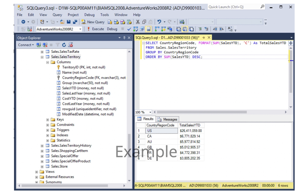 Solved Management has asked to see a list of year-to-date | Chegg.com