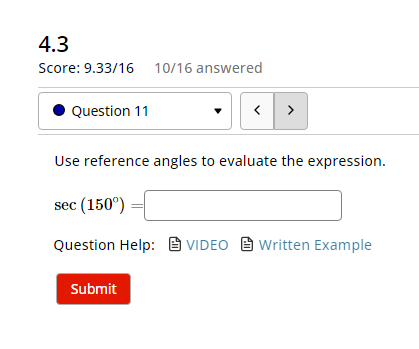 Solved Use reference angles to evaluate the expression. | Chegg.com