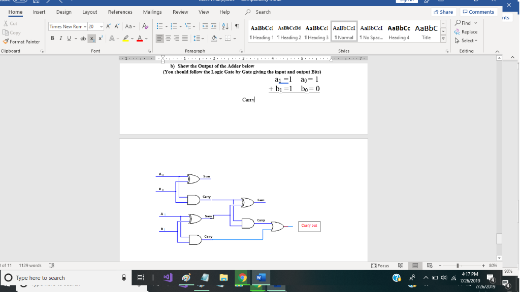 Solved Intro to digital design. please help and show all | Chegg.com