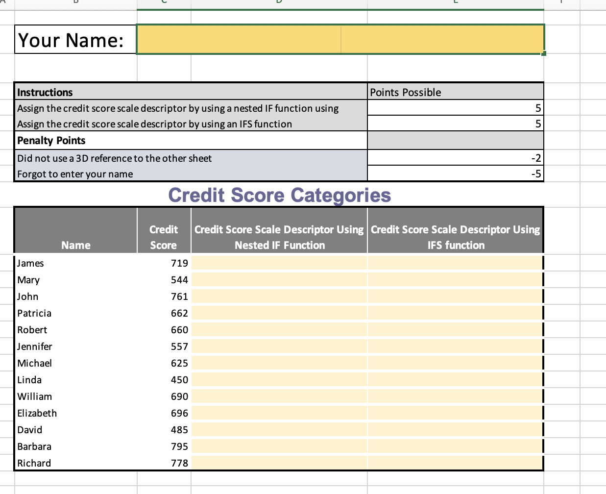 Solved does anyone know how to fill out this excel sheet | Chegg.com
