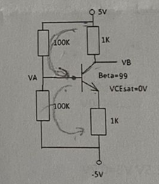 Solved find VA and VB values | Chegg.com