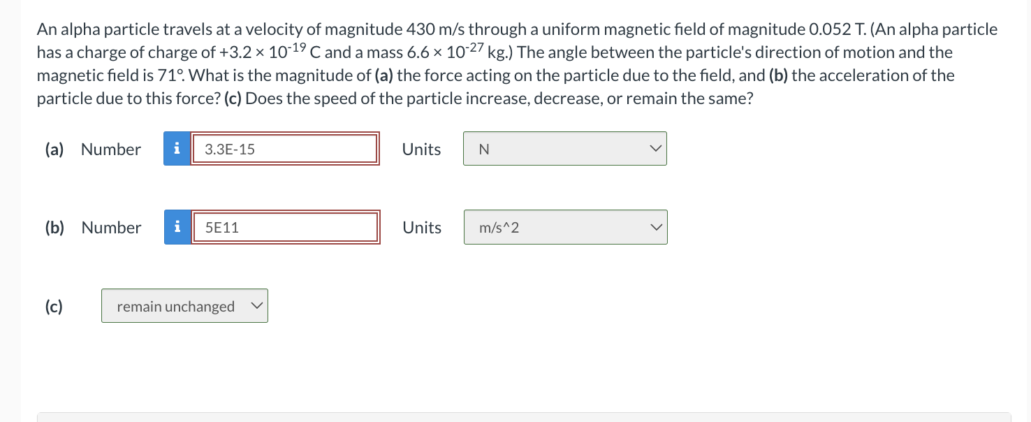 Solved An ﻿alpha particle travels at ﻿a velocity of | Chegg.com