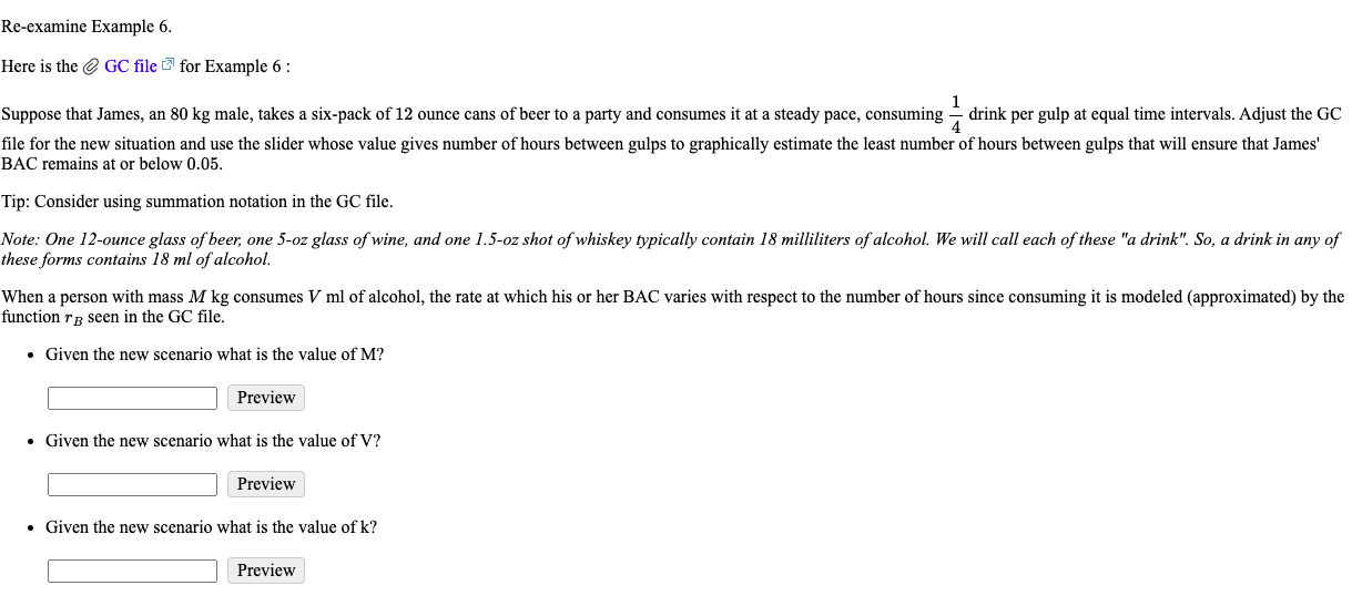 Re-examine Example 6. Here is the GC file for Example | Chegg.com