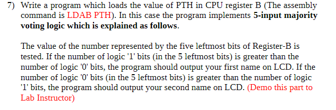 HCS12 assembly language, write a program which loads | Chegg.com