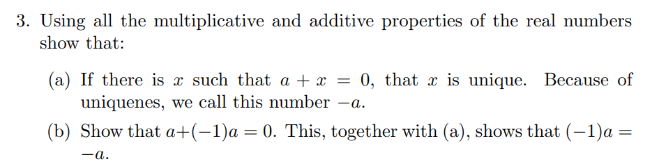 Solved 3. Using all the multiplicative and additive | Chegg.com