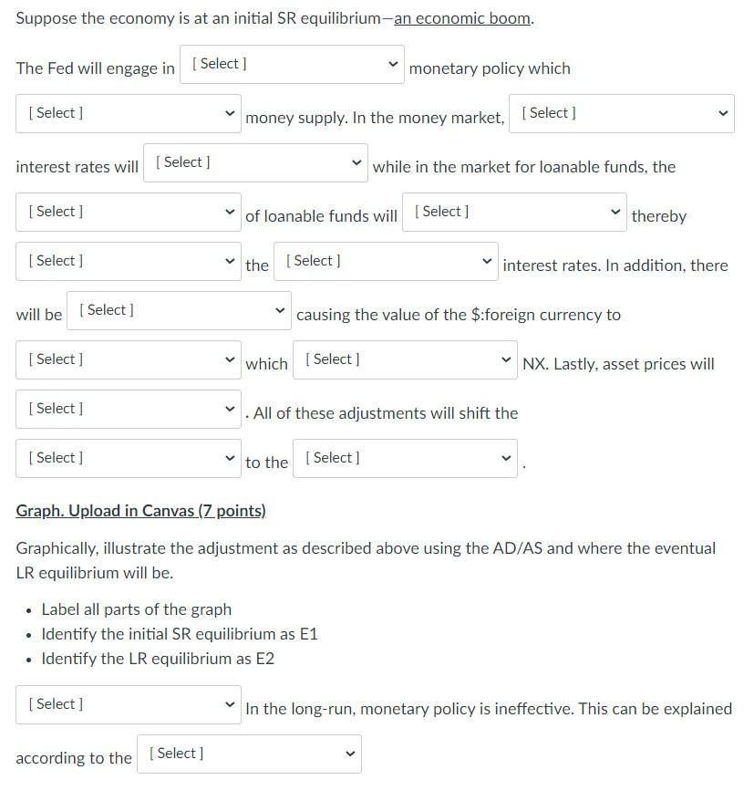 During a recession, when the actual output is the | Chegg.com