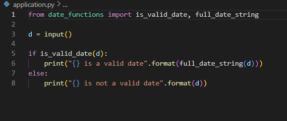 Solved application.py >… \( \begin{array}{ll}1 & \text { | Chegg.com