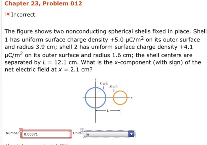 Solved The figure shows two nonconducting spherical shells | Chegg.com