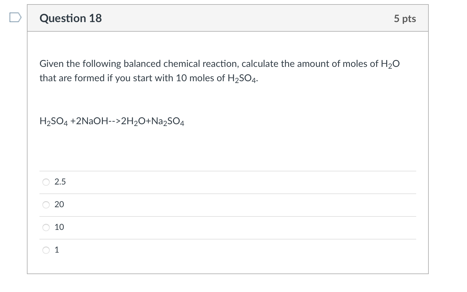 Solved Given the following balanced chemical reaction, | Chegg.com