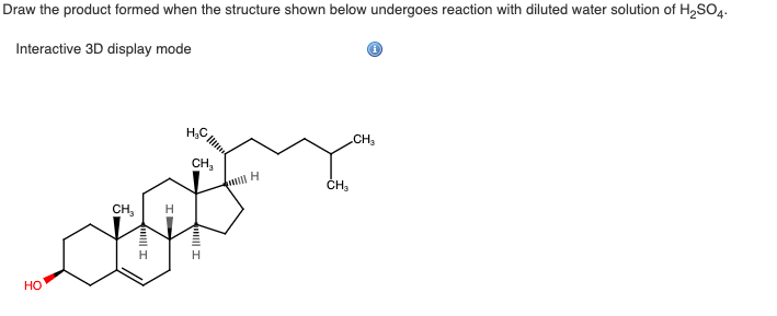 Solved Draw the product formed when the structure shown | Chegg.com