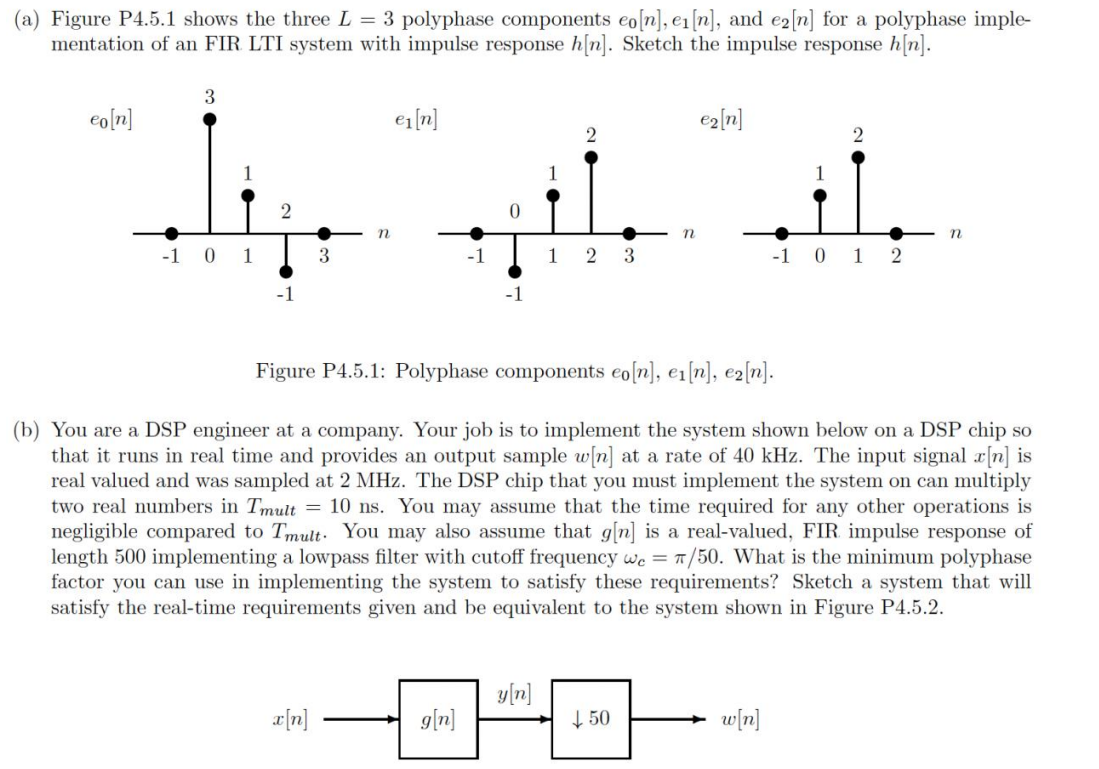 Solved A Figure P4 5 1 Shows The Three L 3 Polyphase