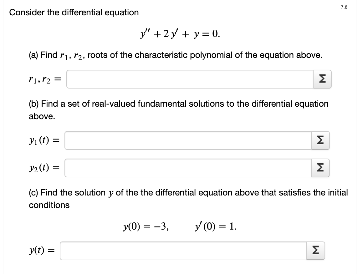 [Solved]: Consider the differential equation [ y^{ prime