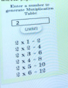 Solved Write a JSP program that will display the | Chegg.com