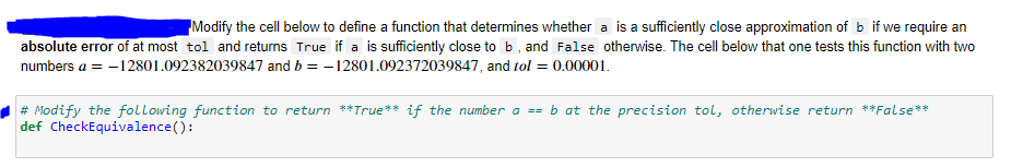 Solved You Must Use Python Modify The Cell Below T 