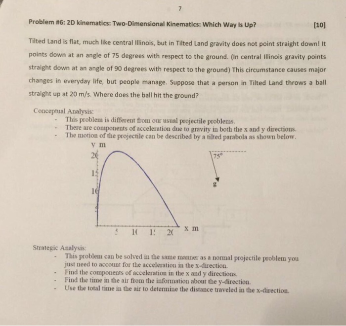 Solved Tilted Land is flat, much like central Illinois, but | Chegg.com