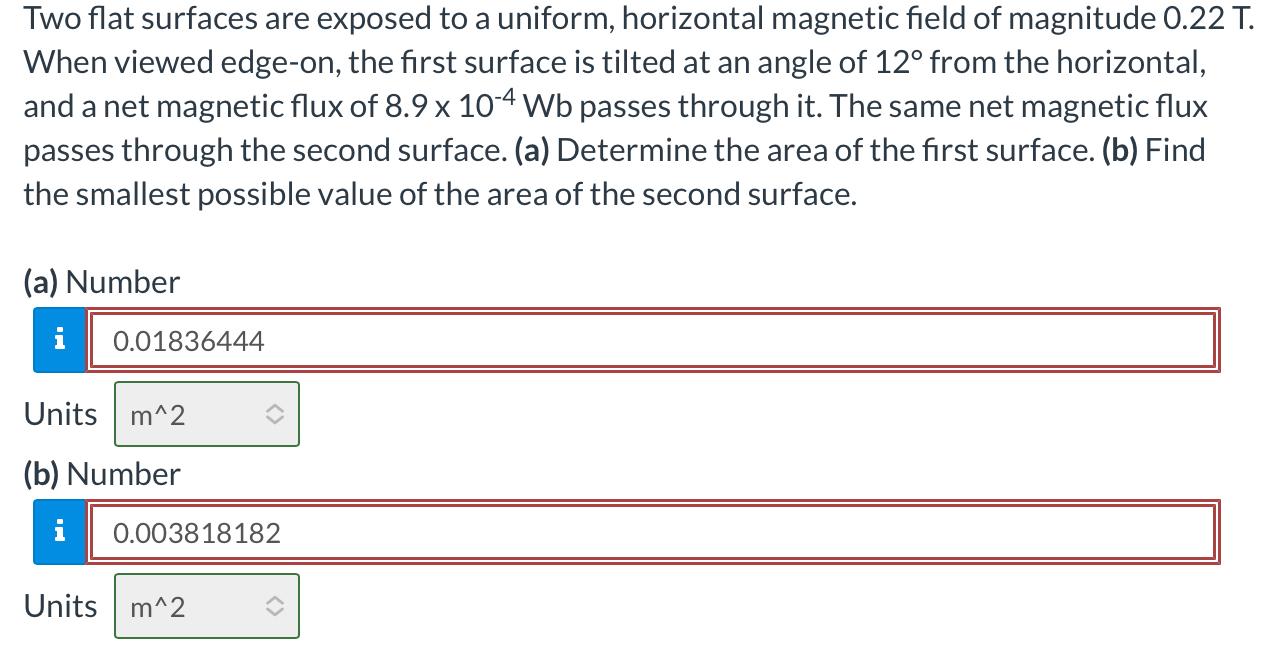 Solved Two flat surfaces are exposed to a uniform, | Chegg.com