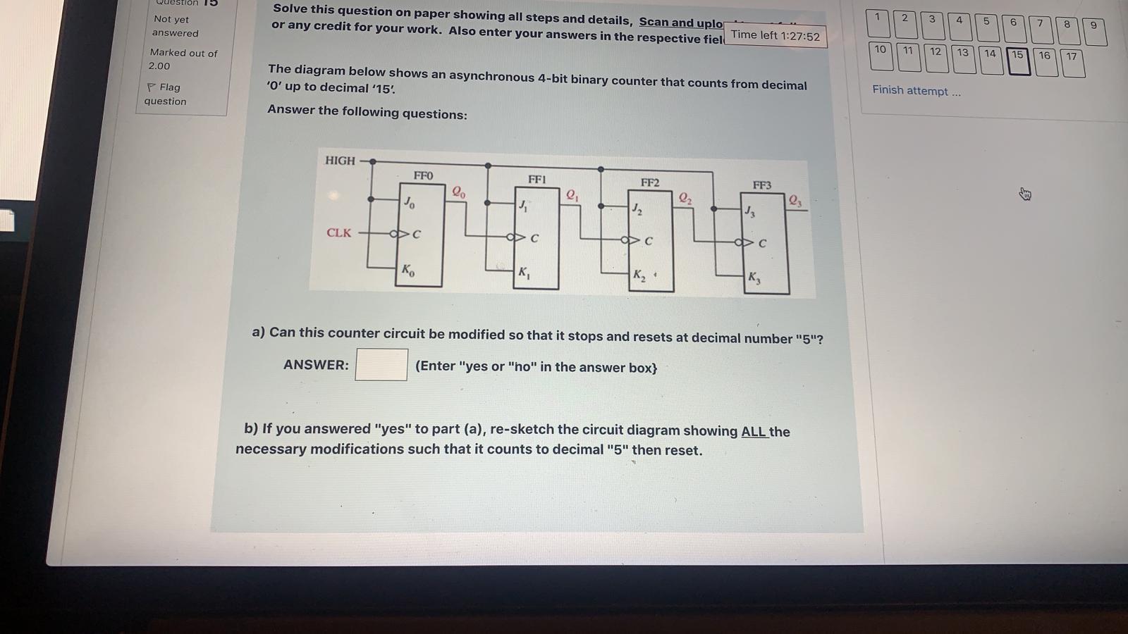 Solved Question Solve this question on paper showing all | Chegg.com