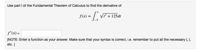 Solved Evaluate f(x) dx, where f(x) = = 4x3, -1 | Chegg.com
