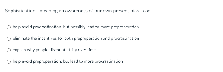 Solved Sophistication - meaning an awareness of our own | Chegg.com