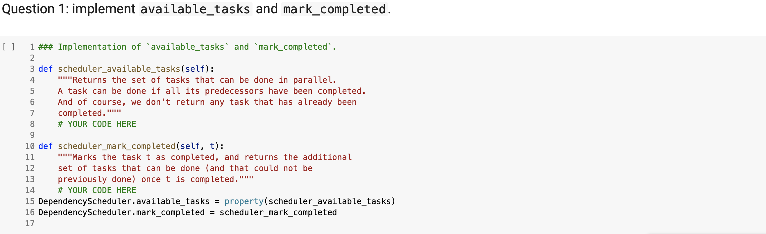 Please do the following coding in Python where it say | Chegg.com