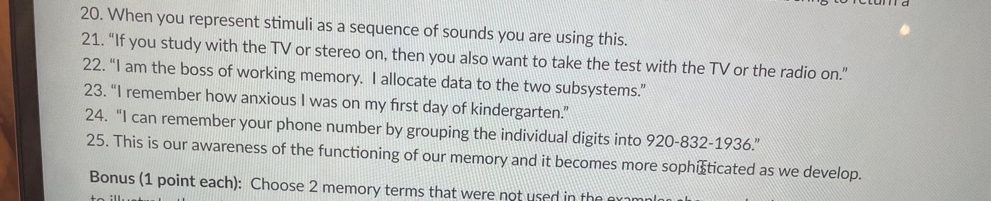 Solved Memory Assignment For each of the following, | Chegg.com
