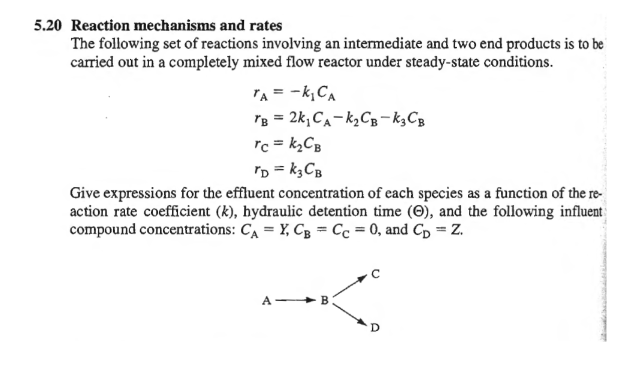 Solved Reaction mechanisms and rates The following set of | Chegg.com