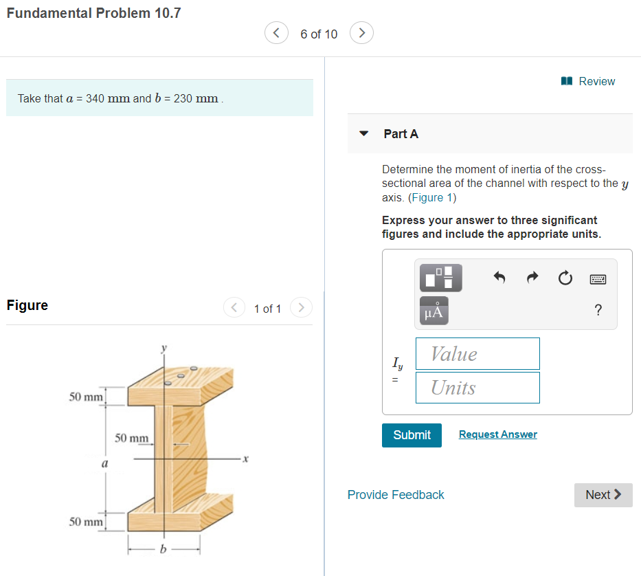 Solved Fundamental Problem 10.7 © 6 of 10 > Review Take that | Chegg.com Solved Fundamental Problem 10.7 © 6 of 10 > Review Take that | Chegg.com
